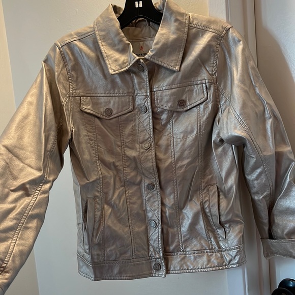 Urban Republic | Jackets & Coats | Gold Jean Jacket | Poshmark